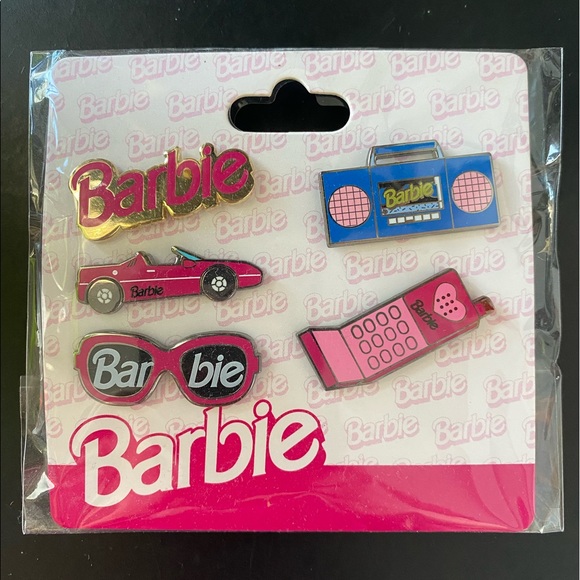 Accessories | Barbie Totally Throwback Tour Collectors Pins | Poshmark